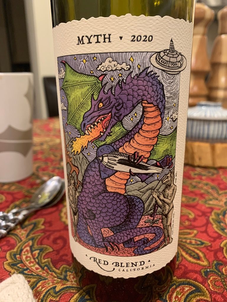 2020 First Crush Vineyards Myth, USA, California - CellarTracker
