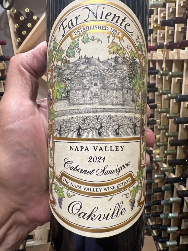 2021 Far Niente Cabernet Sauvignon Cave Collection, USA, California ...