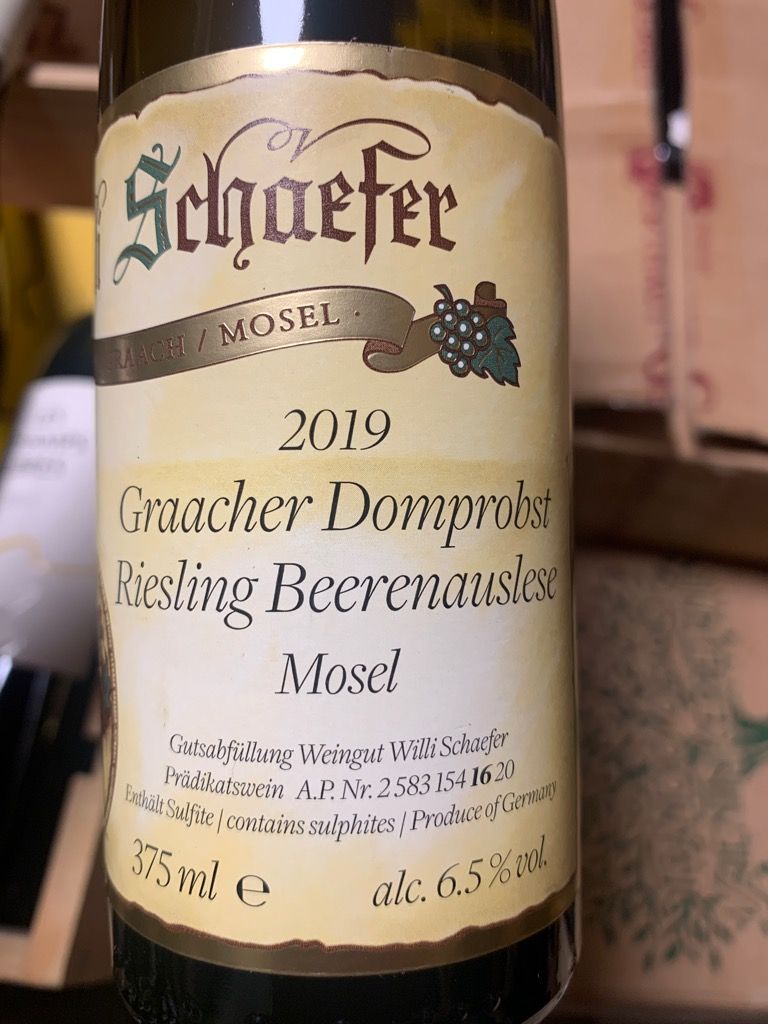 2015 Willi Schaefer Graacher Domprobst Riesling Beerenauslese #16 ...