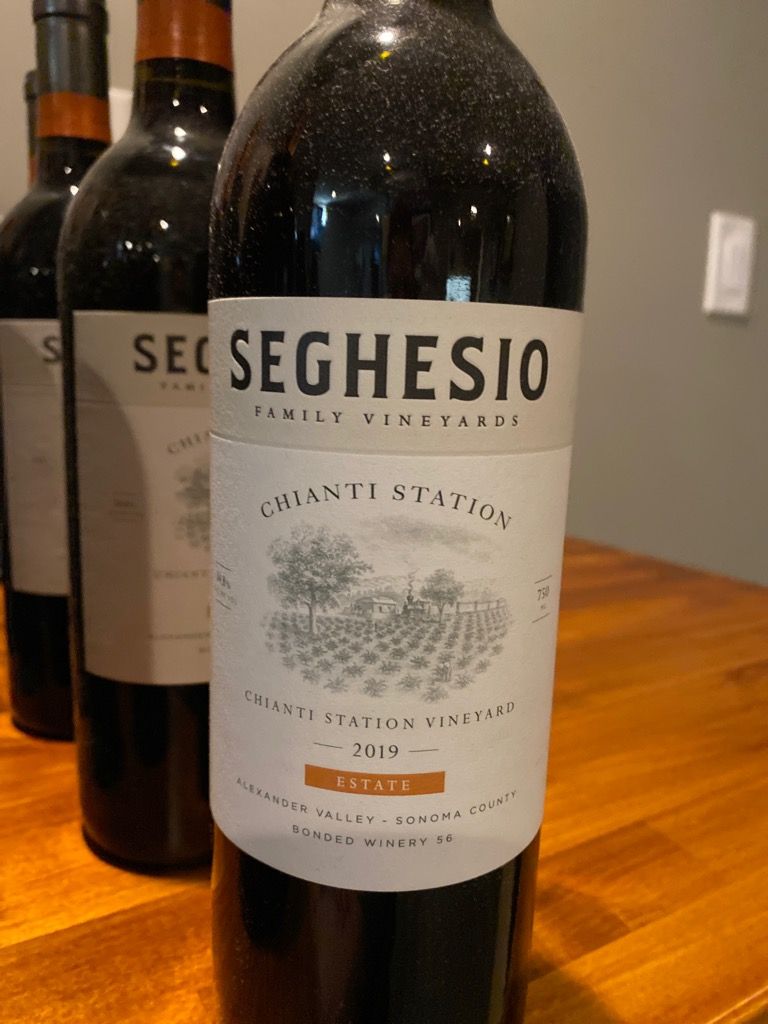 2019 Seghesio Family Vineyards Sangiovese Chianti Station, USA ...