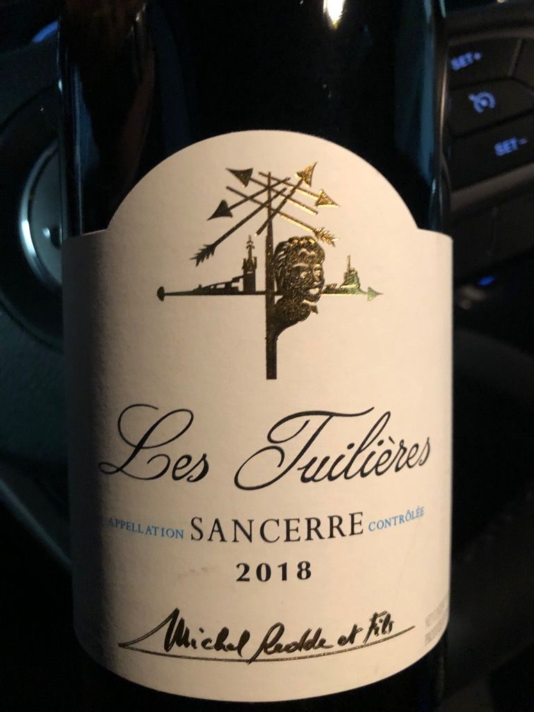 2018 Michel Redde et fils Sancerre Les Tuilières, France, Loire Valley ...