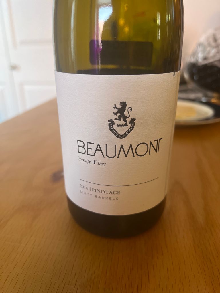 2020 Beaumont Family Wines Pinotage, South Africa, Cape South Coast ...