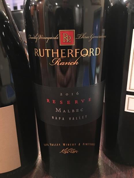 2013 Rutherford Ranch Malbec Reserve, USA, California, Napa Valley ...