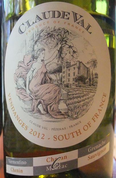 2015 Claude Val, France, Languedoc Roussillon, Vin de Pays d'Oc ...