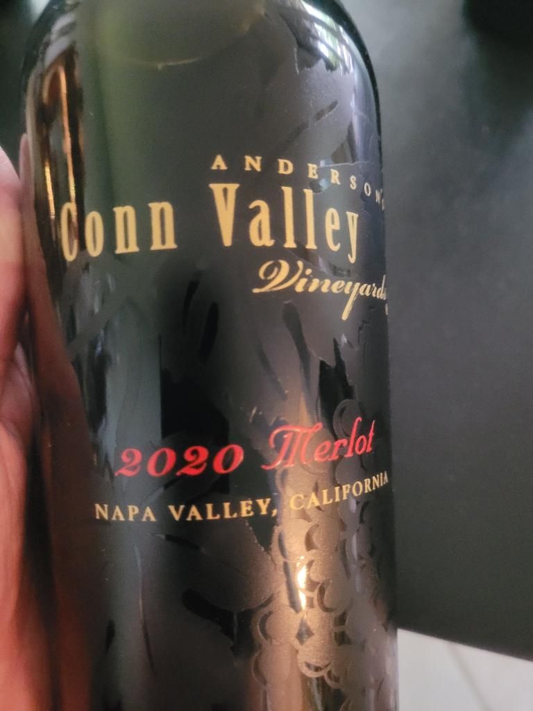 2020 Anderson's Conn Valley Vineyards Merlot, USA, California, Napa ...