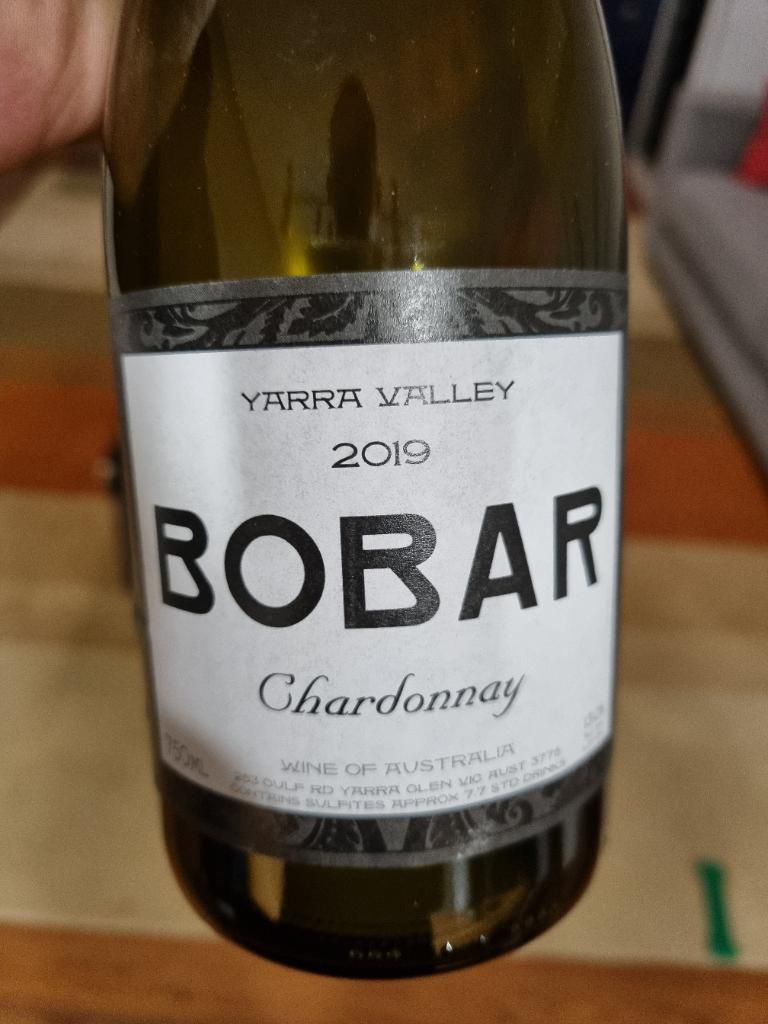 2022 Bobar Chardonnay, Australia, Victoria, Port Phillip, Yarra Valley ...