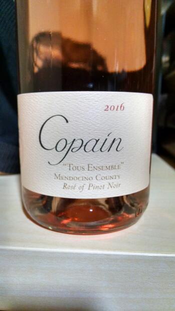 2016 Copain Pinot Noir Tous Ensemble Rosé, USA, California, North Coast ...