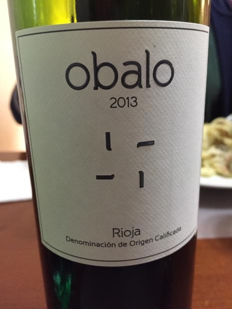 2013 Bodegas Obalo Rioja, Spain, La Rioja, La Rioja Alta, Rioja ...