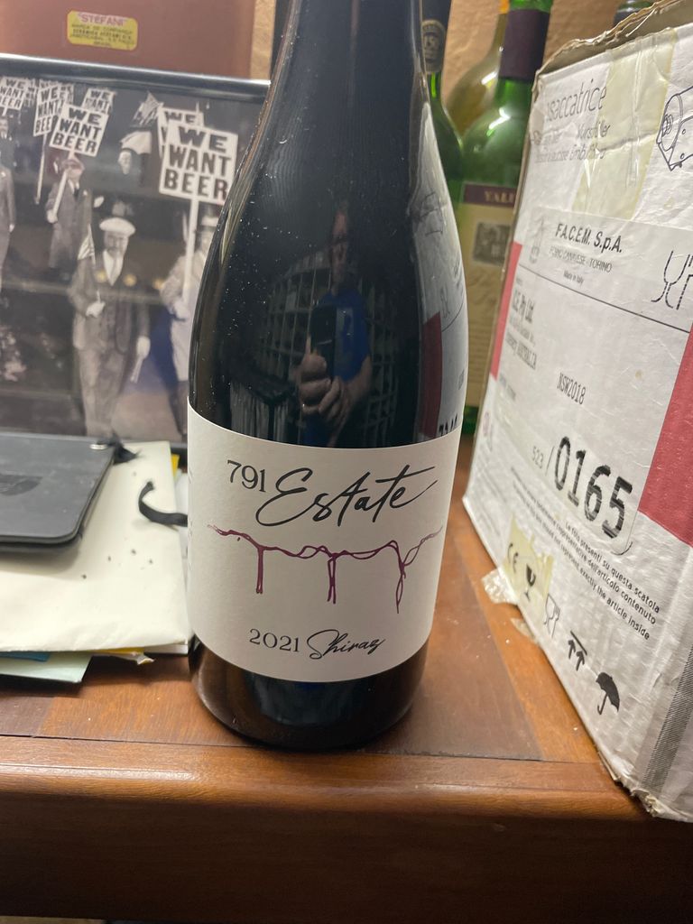 2021 791 Estate Shiraz, Australia, New South Wales, Central Ranges ...