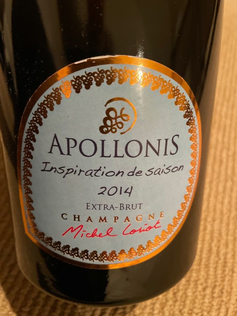 NV Apollonis (Michel Loriot) Champagne Inspiration de Saison Extra Brut ...