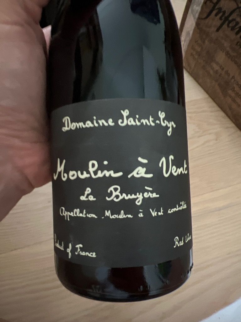 2022 Domaine Saint-Cyr Moulin-à-Vent La Bruyere, France, Burgundy ...