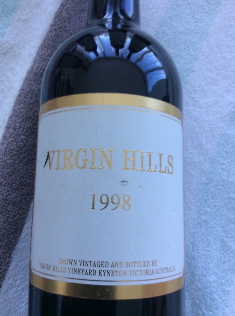 2001 Virgin Hills Cab Sav - Shiraz - Malbec - Merlot, Australia, Victoria, Port Phillip, Macedon ...
