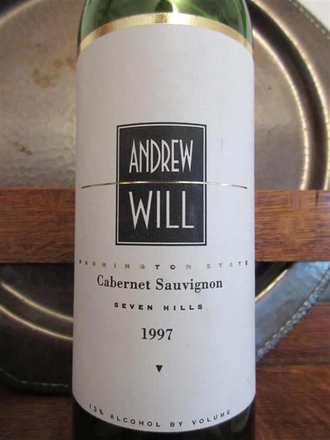 1993 Andrew Will Cabernet Sauvignon Seven Hills Vineyard, USA ...