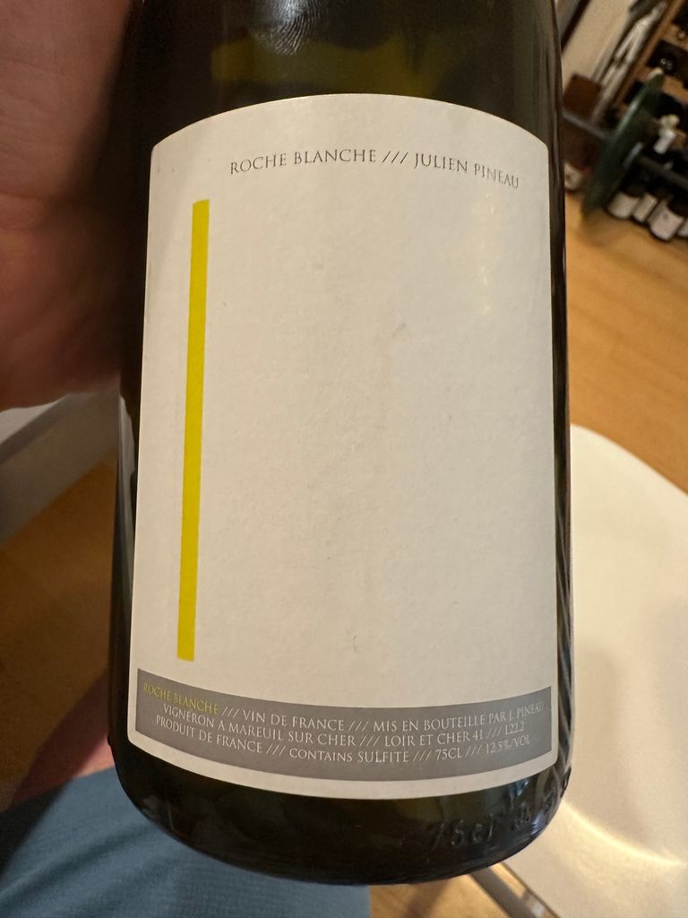 2020 Julien Pineau Pineau d'Aunis Clos Roche Blanche, France, Vin de ...