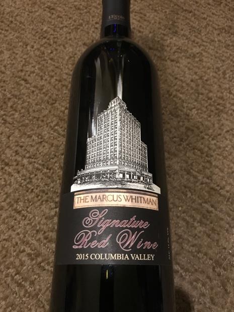 2015 L'Ecole No. 41 The Marcus Whitman Signature Red Wine, USA ...