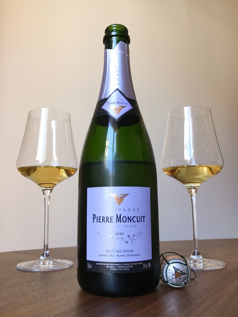 2005 Pierre Moncuit Champagne Grand Cru Blanc de Blancs Brut Millésimé ...