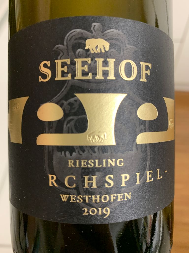 2021 Weingut Seehof Westhofener Kirchspiel Riesling trocken, Germany ...