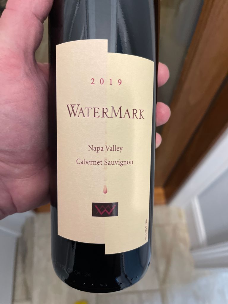 2019 WaterMark Cabernet Sauvignon Napa Valley, USA, California, Napa ...