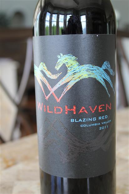 2011 Wild Haven Blazing Red, USA, Washington, Columbia Valley, Walla ...