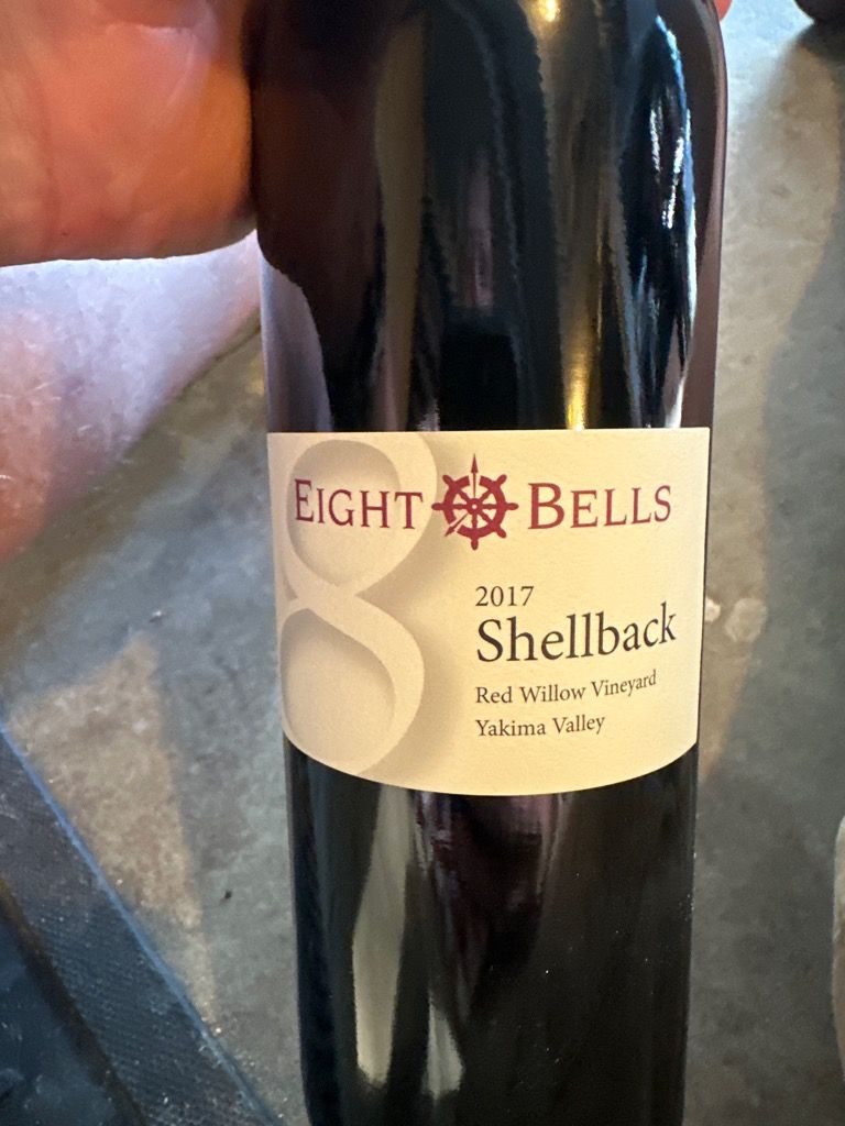 2017 Eight Bells Shellback Red, USA, Washington, Columbia Valley ...