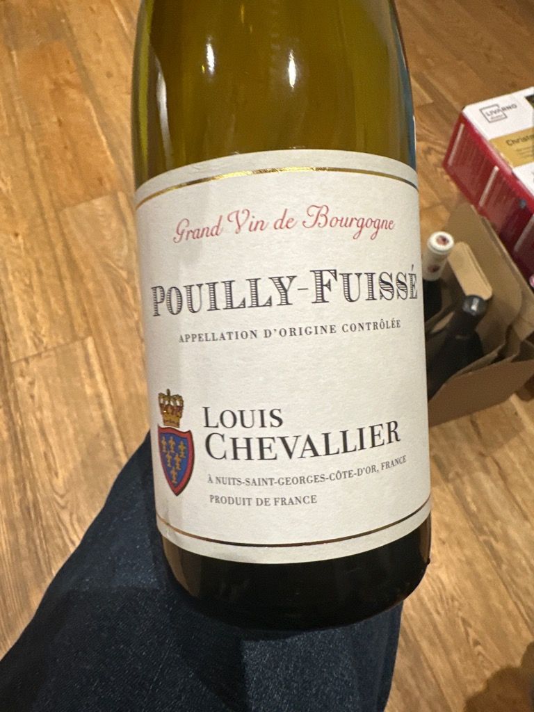 2022 Louis Chevallier Pouilly-Fuissé, France, Burgundy, Mâconnais ...