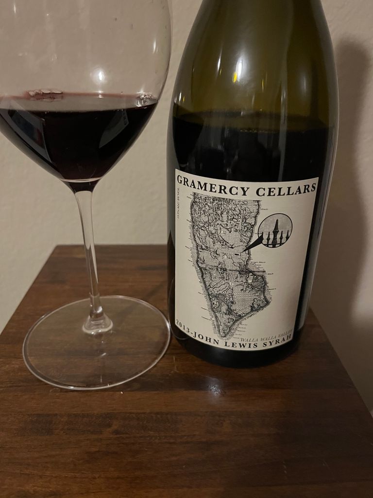 2013 Gramercy Cellars Syrah John Lewis Reserve, USA, Washington ...
