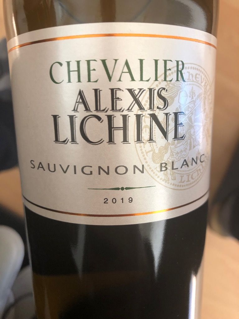 2019 Chevalier Alexis Lichine Sauvignon Blanc, France, Languedoc ...