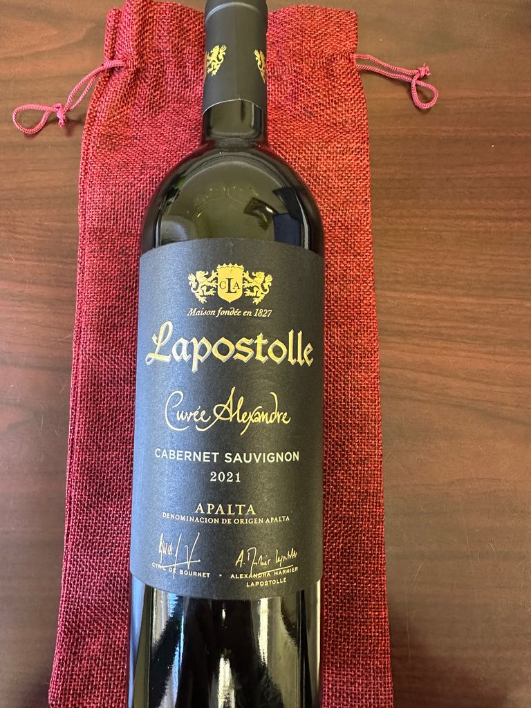 2021 Lapostolle Cabernet Sauvignon Cuvée Alexandre Apalta Vineyard ...