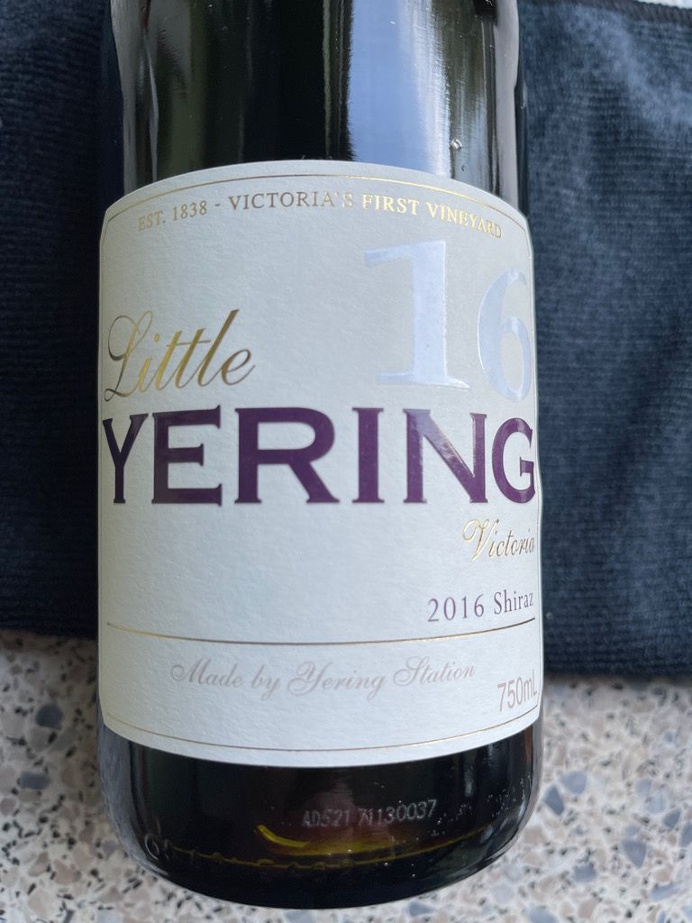 2016 Yering Station Shiraz Little Yering, Australia, Victoria, Port ...