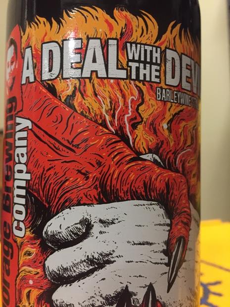 2013 Anchorage Brewing Company A Deal with the Devil Barleywine, USA ...