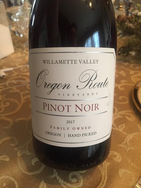 2018 Oregon Route Vineyards Pinot Noir, USA, Oregon, Willamette Valley ...