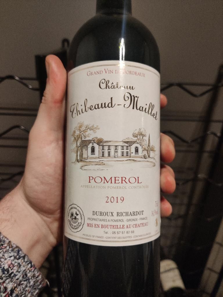 2019 Château Thibeaud-Maillet, France, Bordeaux, Libournais, Pomerol ...