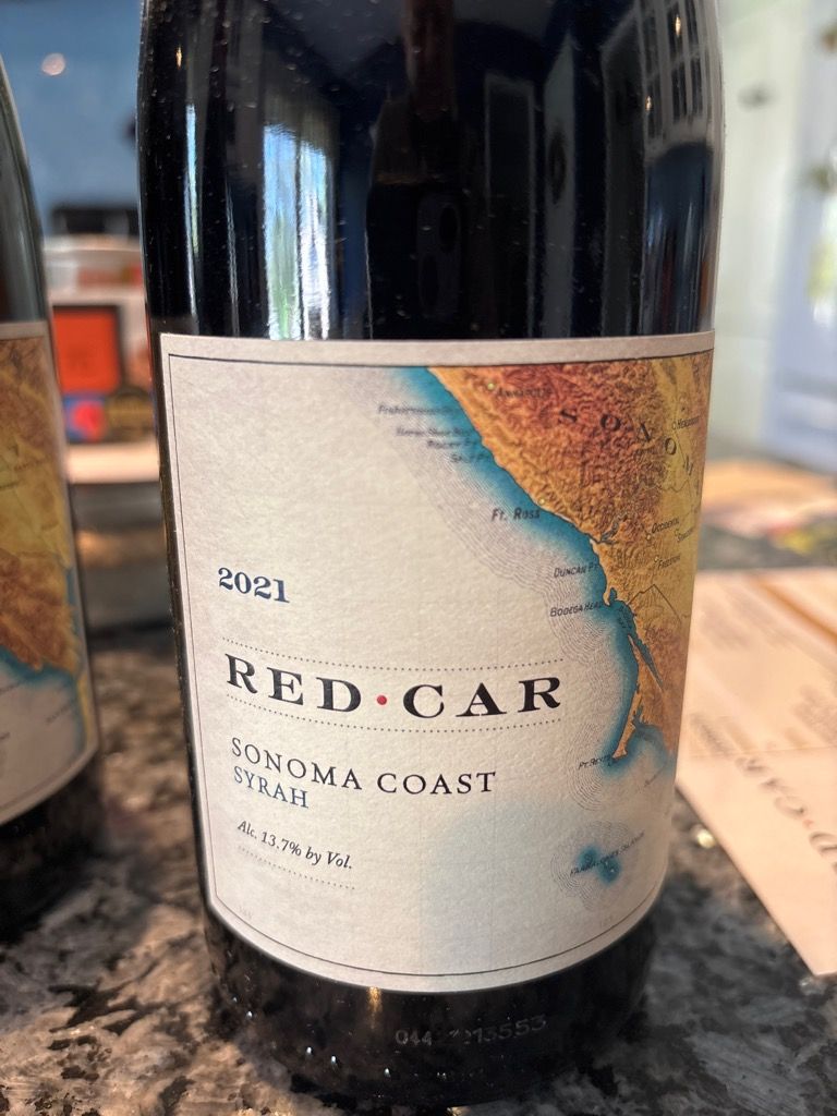 2022 Red Car Syrah Sonoma Coast, USA, California, Sonoma County, Sonoma ...