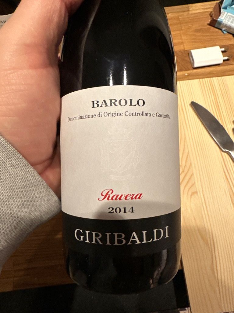 2014 Azienda Giribaldi Barolo Ravera, Italy, Piedmont, Langhe, Barolo ...