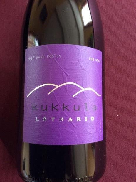 2012 Kukkula Lothario, USA, California, Central Coast, Paso Robles ...