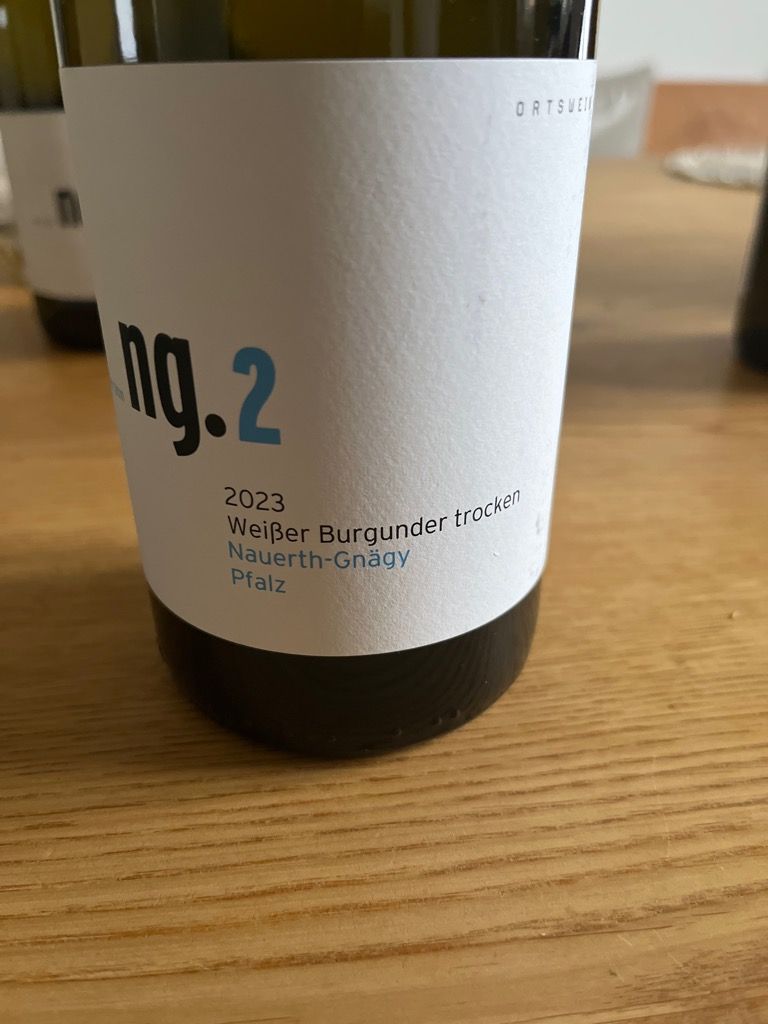 2022 Nauerth-Gnägy Weißer Burgunder ng.2, Germany, Pfalz - CellarTracker