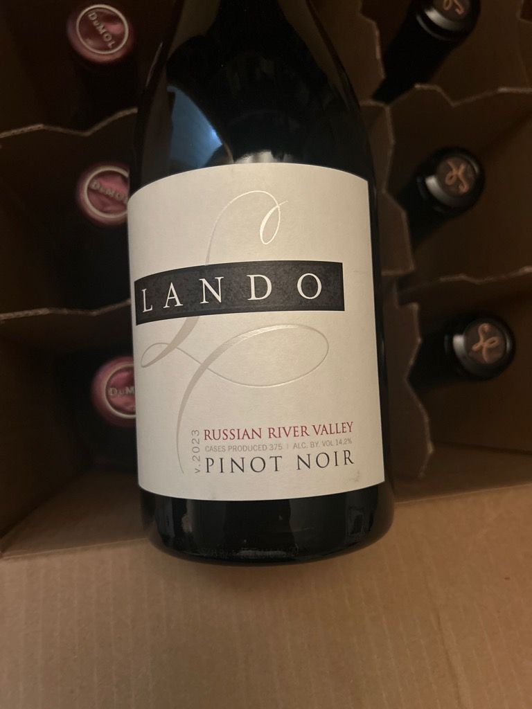 2023 Lando Wines Pinot Noir Russian River Valley, USA, California ...