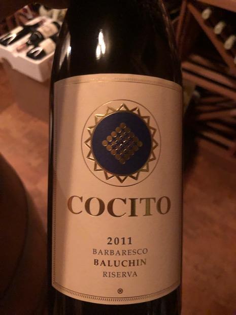2011 Cocito Barbaresco Baluchin Riserva, Italy, Piedmont, Langhe ...