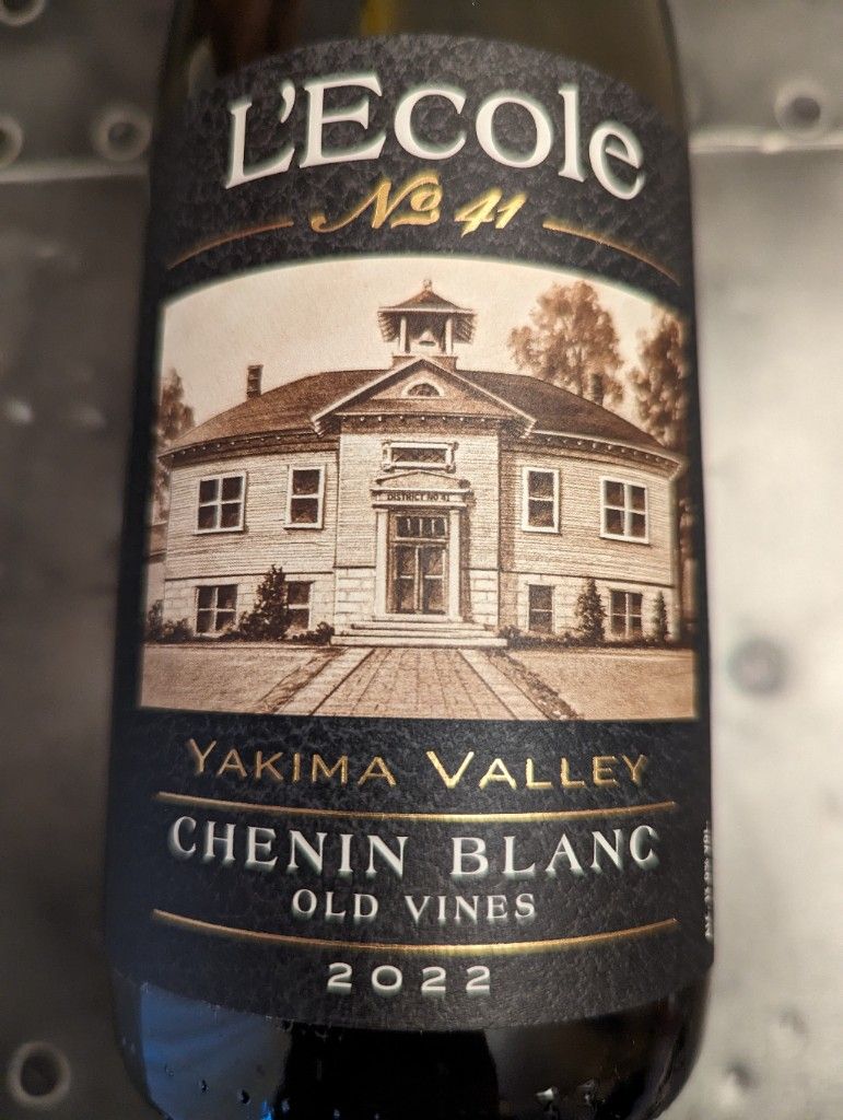 2022 L'Ecole No. 41 Old Vines Chenin Blanc, USA, Washington, Columbia ...