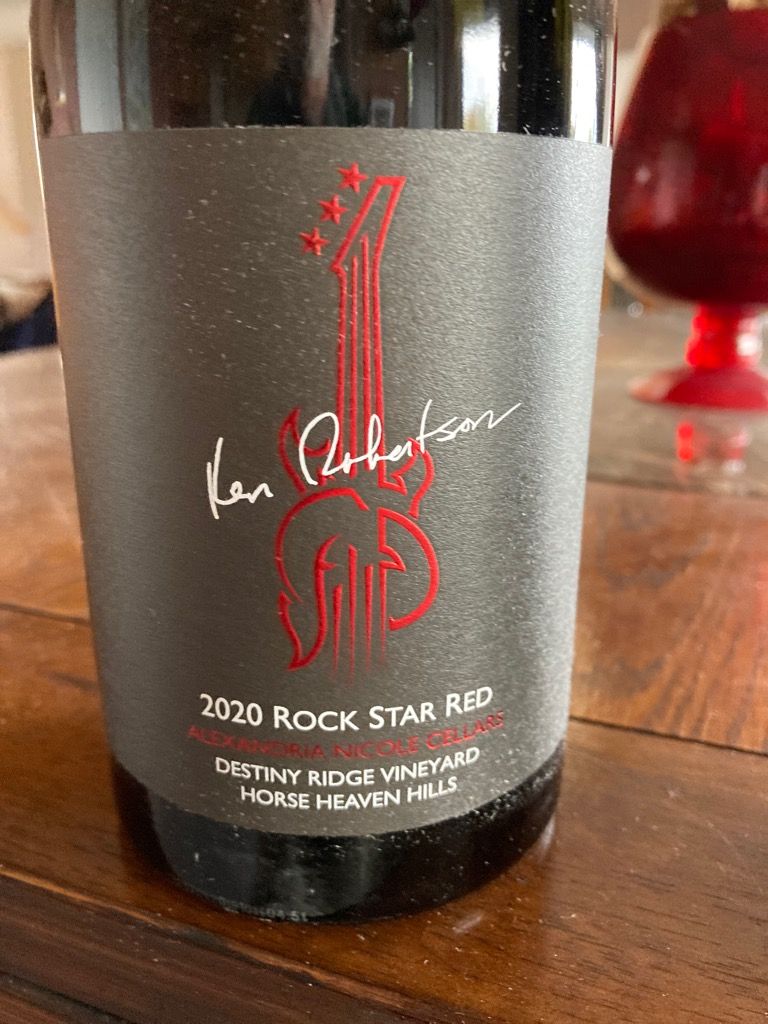 2020 Alexandria Nicole Rock Star Red Destiny Ridge Vineyards, USA ...