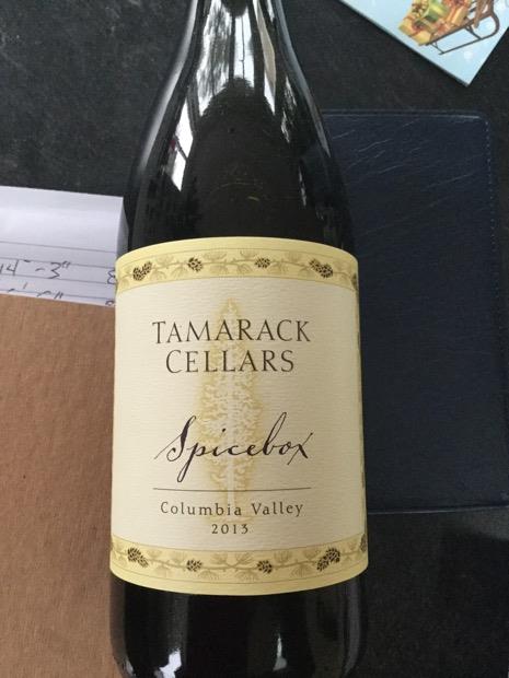 2012 Tamarack Cellars Spicebox, USA, Washington, Columbia Valley ...