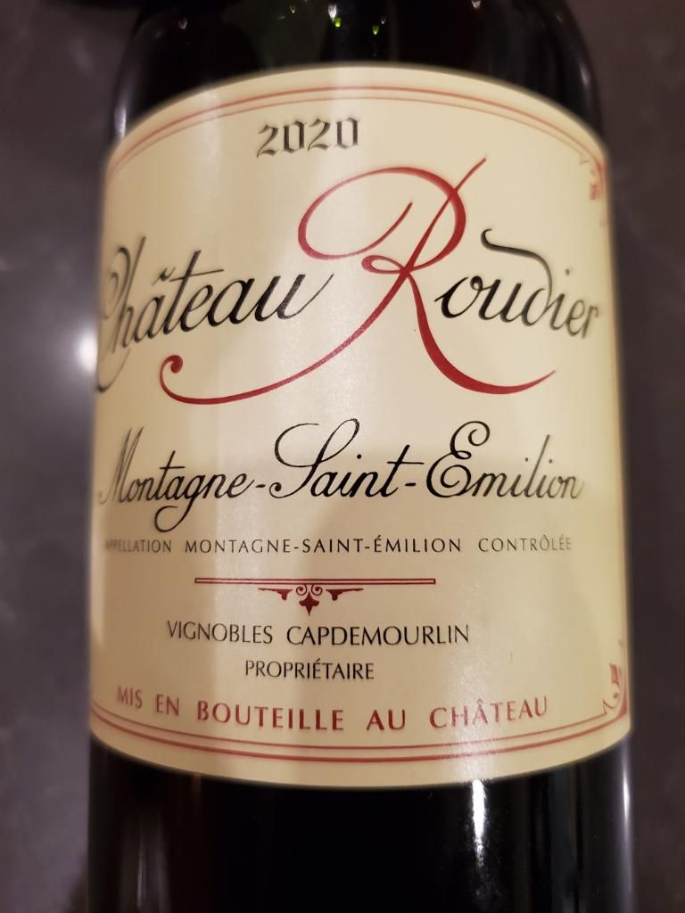 2020 Château Roudier, France, Bordeaux, Libournais, Montagne-St ...
