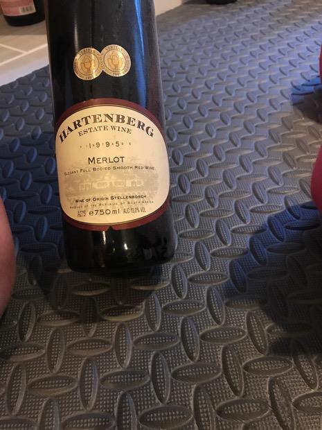 2013 Hartenberg Merlot Estate Auction Reserve, South Africa, Coastal ...