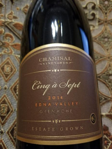 2013 Chamisal Vineyards Cinq à Sept, USA, California, Central Coast ...