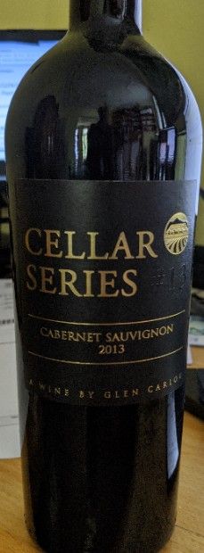 2013 Glen Carlou Cabernet Sauvignon Cellar Series, South Africa ...