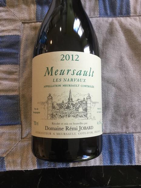 2012 Domaine Rémi Jobard Meursault Les Narvaux, France, Burgundy, Côte ...