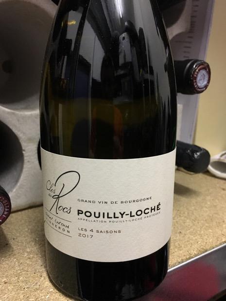 2017 Domaine Clos des Rocs Pouilly-Loché "Les 4 Saisons", France ...