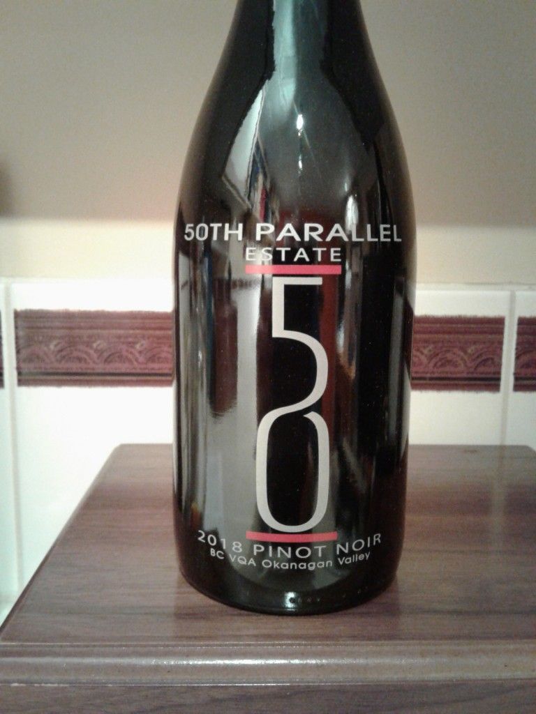 2018 50th Parallel Estate Pinot Noir, Canada, British Columbia ...