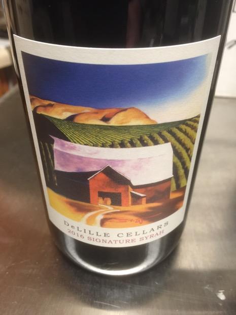 2016 DeLille Cellars Syrah Signature, USA, Washington, Columbia Valley ...
