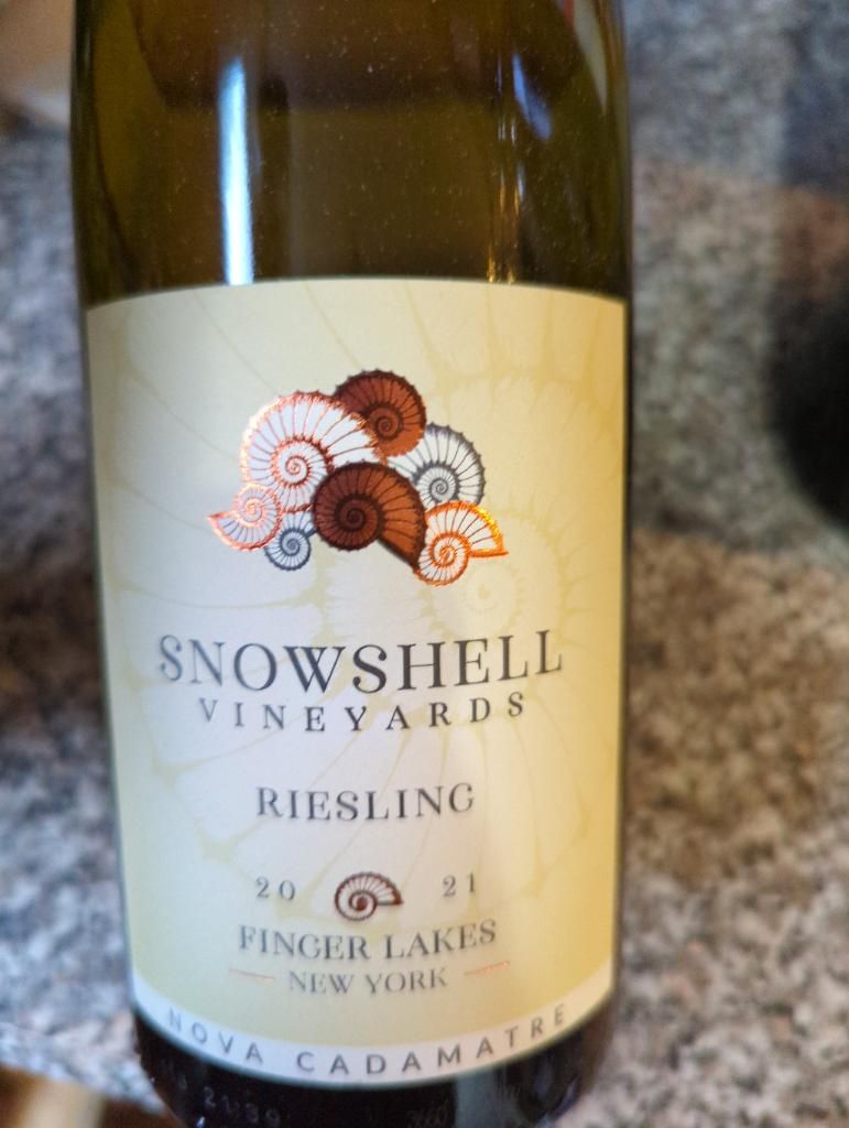 2021 Nova Cadamatre Riesling Snowshell Vineyards, USA, New York, Finger ...
